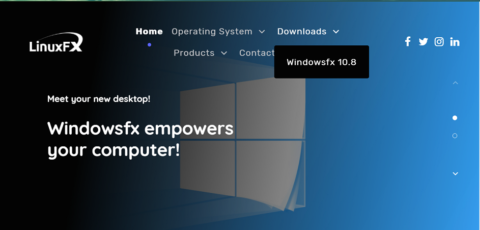 WindowsFX（LinuxFX)10．8の無料版ダウンロード～ | 泉水 善光